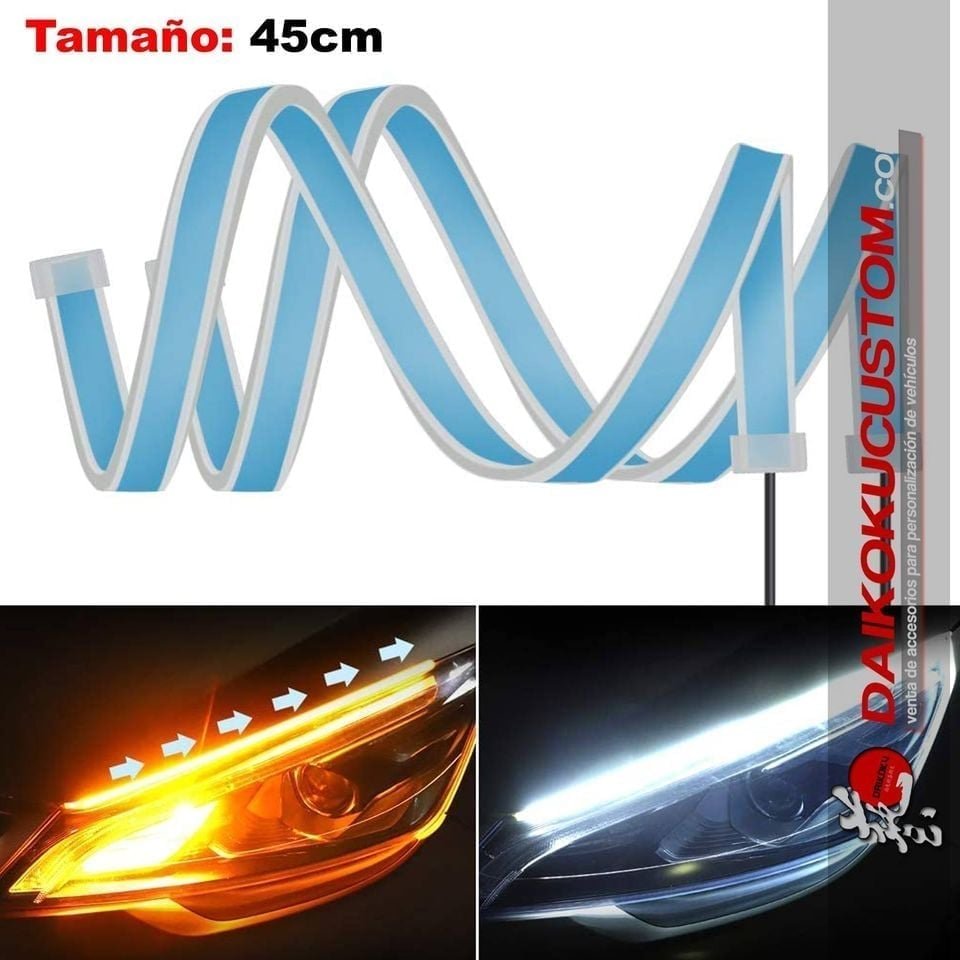 Tiras Led Secuencial 45cm Foco Adhesivas – Daikoku custom