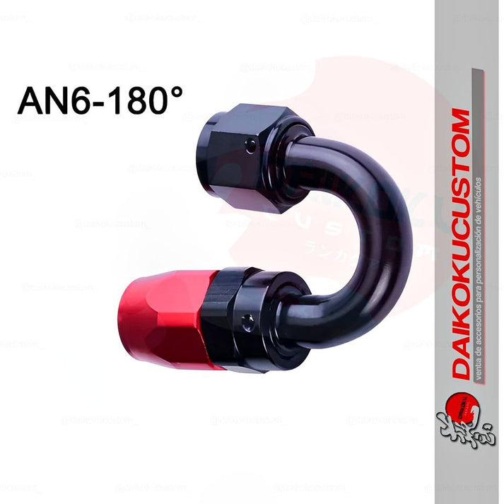 Conector Fitting An6 180 Grados – Daikoku custom
